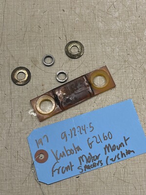 Kubota G2160 Tractor D782 Engine Mount Stopper Cushion And Collars | eBay