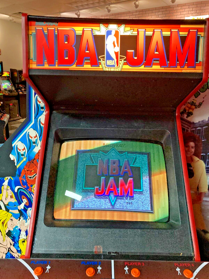 NBA Jam Session - 1993 Midway - Arcade Machine - 2723 | eBay