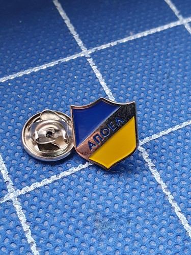 Official pin badge anstckandel football club FC APOEL Nicosia Cyprus ...
