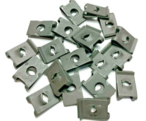 #8 U-Nut Clips .075 - .090 Panel Range (Qty-25) #985 | eBay
