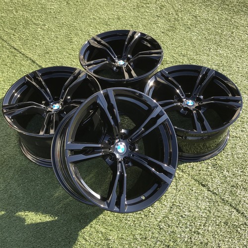 19" BMW M5 RIMS OEM STOCK SET 4 GLOSSY BLACK SET 4 GENUINE FACTORY F90 ...
