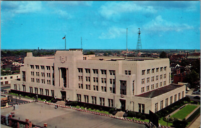 Vintage Chrome Postcard Post Office And Federal Building, Norfolk ...