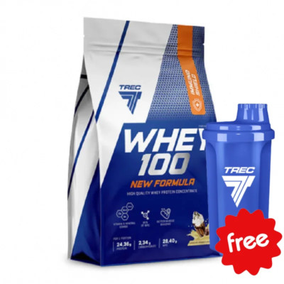 TREC NUTRITION WHEY 100 PROTEIN 💥 TOP QUALITY WPC POWDER 700G 💥Fast ...