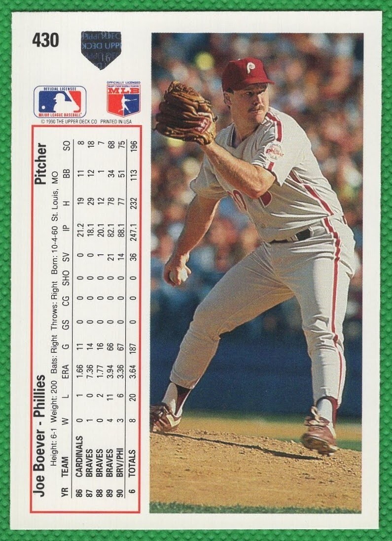 1991 Upper Deck - #430 Joe Boever for sale online | eBay