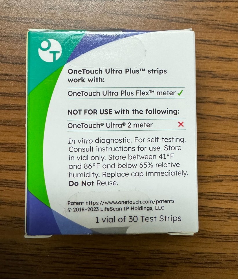 One Touch Ultra Plus 30ct Test Strips (New) 05/2026+ | eBay
