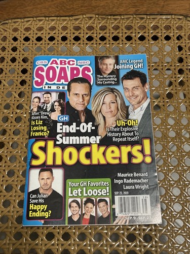 ABC Soaps In Depth September 23 2019 Maurice Benard Laura Wright Ingo ...
