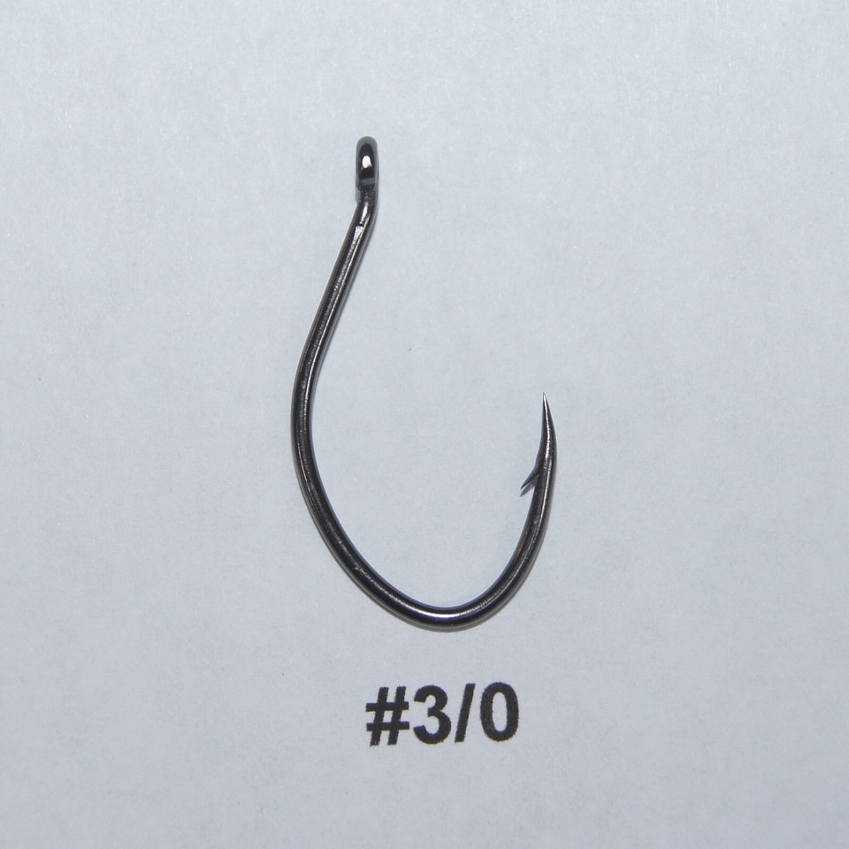 VMC 7356BN Needle Cone Sure Set Walleye/Salmon/Drop Shot Hook, 6 sizes ...