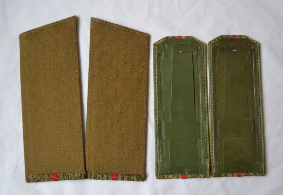 Soviet Army Shoulder Boards Lot 6 pairs USSR officer military uniform ...