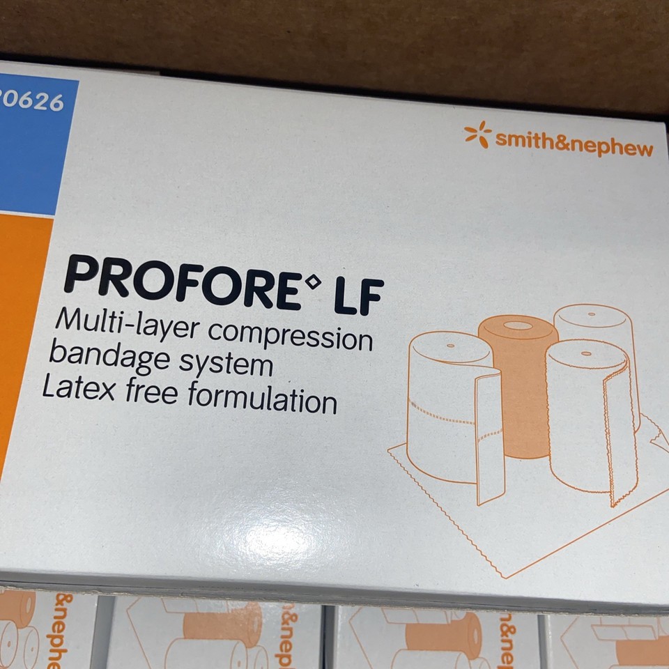 4 Layer Compression Bandage System Profore LF Tan/White -6 Boxes | eBay