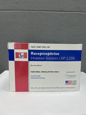 Nephron Bronchodilator 2.25% Strength Inhalation Solution 30 Ct EXP. 10 ...