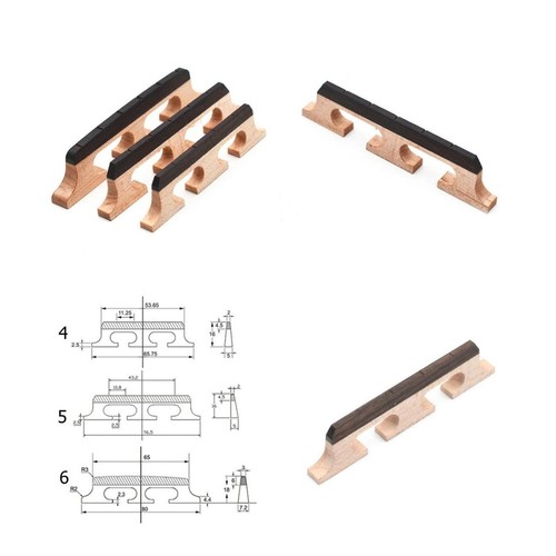 Newest Top-quality 2021ER And Banjo Bridge Ebony Tools Parts ...