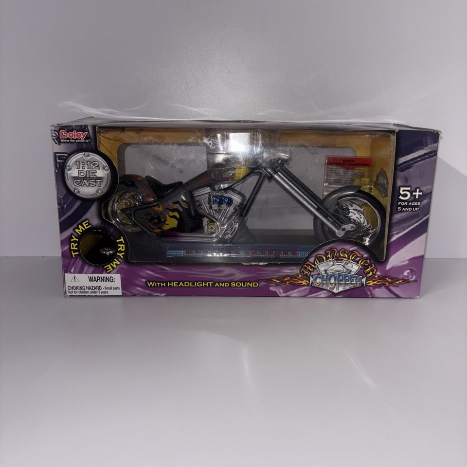 Boley 2004 Monster Chopper with Lights and Sound 1:12 Scale Die Cast | eBay