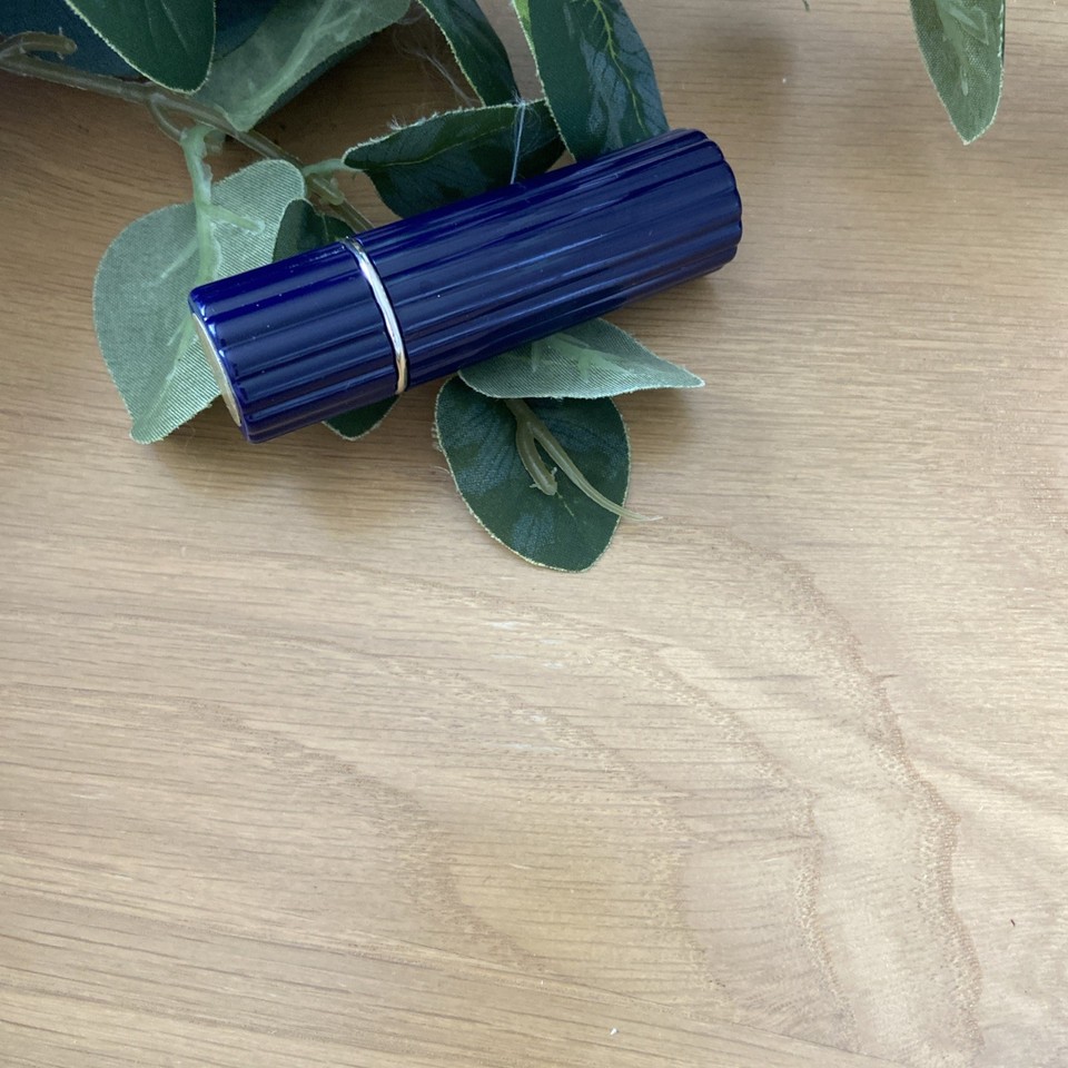 ESTEE LAUDER ALL-DAY Lipstick RUBY WINE Blue Ribbed Discontinued Color ...