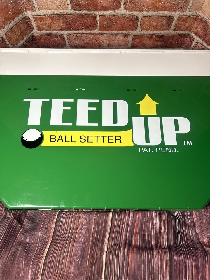 Teed Up Golf Ball Setter Portable Practice Aid Easy To Use | eBay