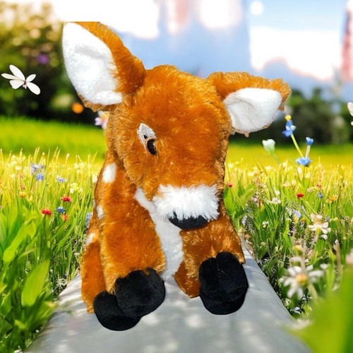 Wildlife Artists Plush Deer Stuffed Animal Whitetail Embroidered Eye ...