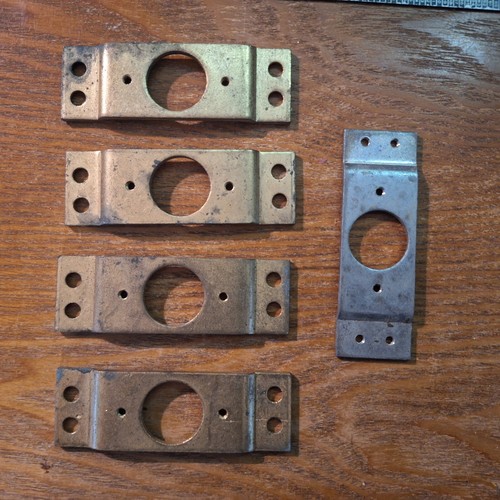Lock Mounting Bracket For Tubular Latch In Wood Doors | eBay