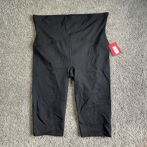 SPANX Womens pants Active Knee Leggings Black Compression $78.00 MSRP NWT 2XL | eBay