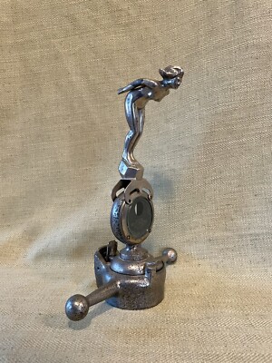 Antique Art Deco Flying Goddess Moto Meter Top Car Hood ornament ...