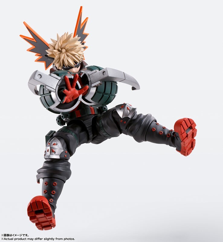 S.H.Figuarts My Hero Academia Katsuki Bakugo Action Figure Height 5.7 ...