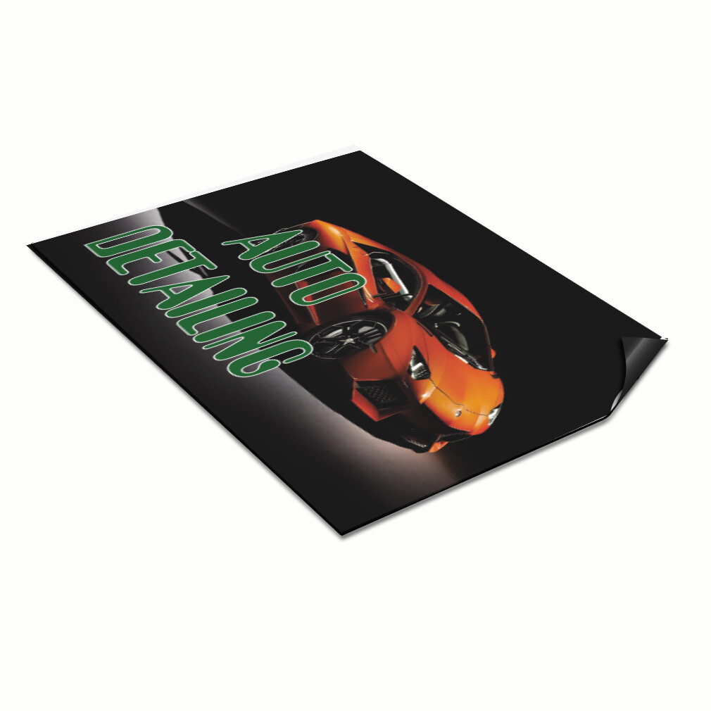 Car Magnet Set of 2 Auto Detailing Advertising Printing Ab Industrial ...