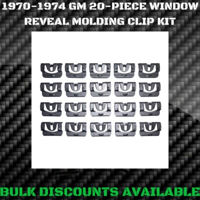 1970-1974 Pontiac GTO JUDGE Rear Window Windshield Molding Trim Reveal ...