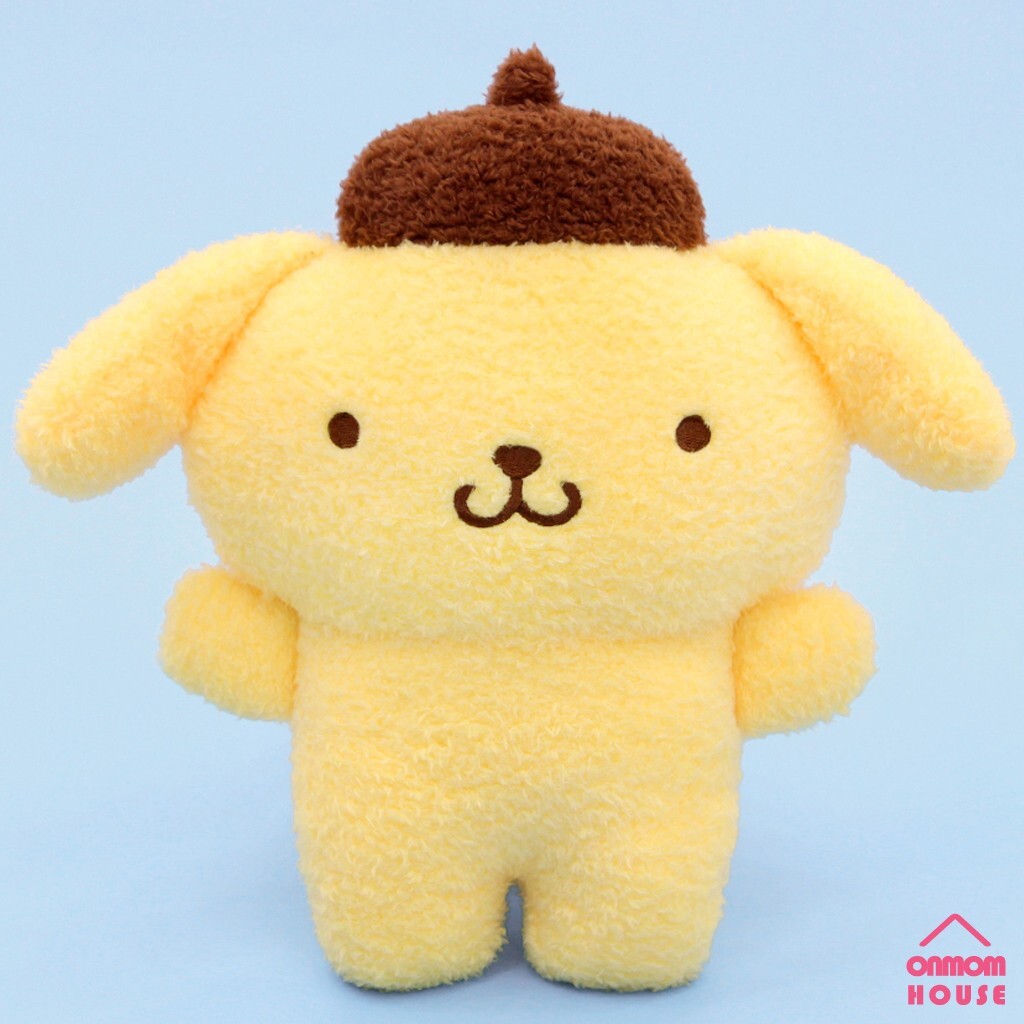 Sanrio Characters POMPOMPURIN Standing Cushion Official License Plush ...
