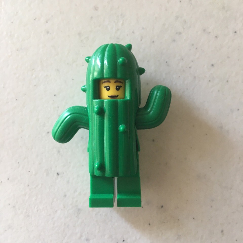 Lego Minifigure 71021 Series 18 Party 40 Years Minifigures Cactus Girl ...