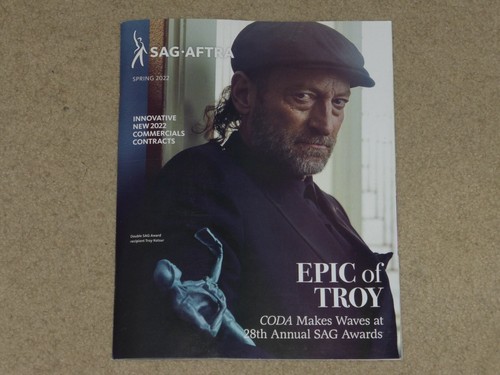 SAG AFTRA Screen Actors Guild 2022 Spring Magazine Issue | eBay