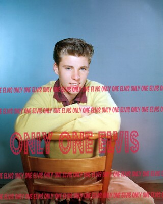 1956 Teen Idol RICKY NELSON PHOTO Studio Pose 01 BE-BOP BABY | eBay