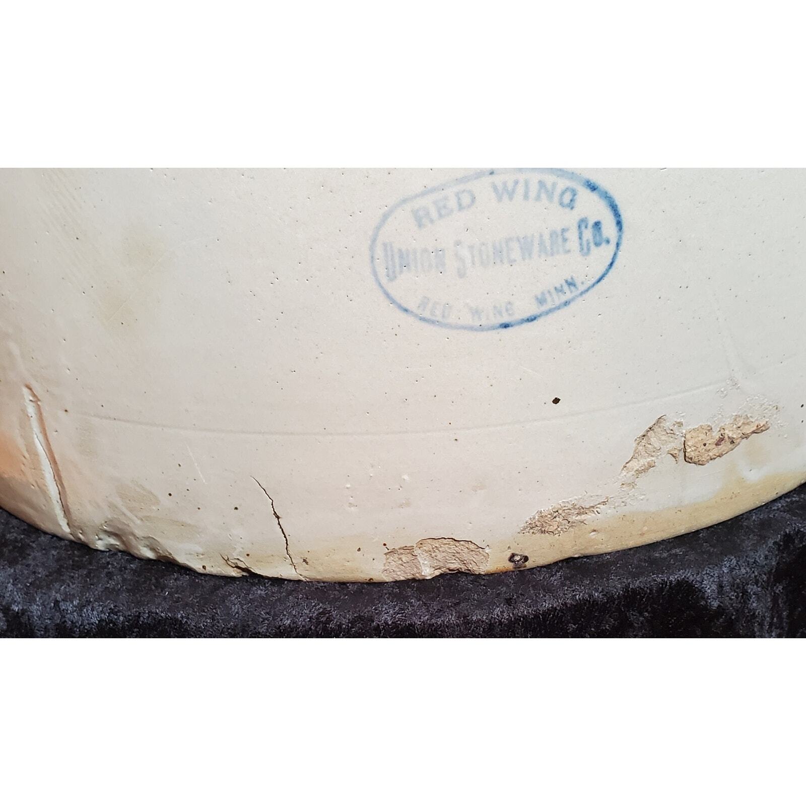 Red Wing 10 Gallon Crock w/6" Wing Circa - 1906 - 1930 | eBay