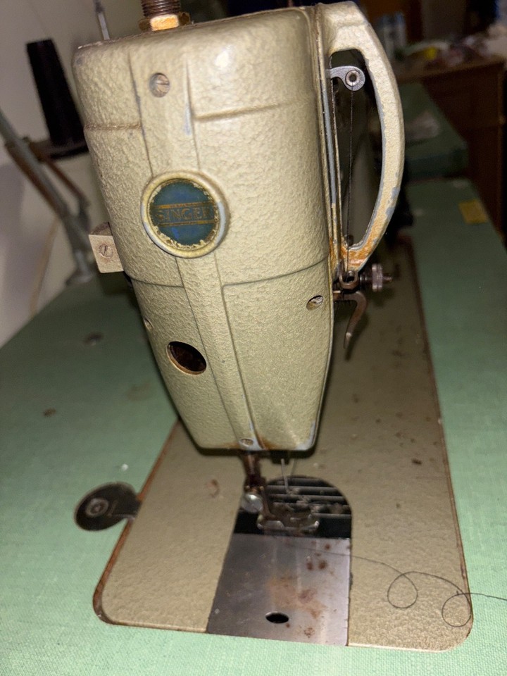 Singer 281-3 Industrial sewing Machine Heavy duty leather & thick ...