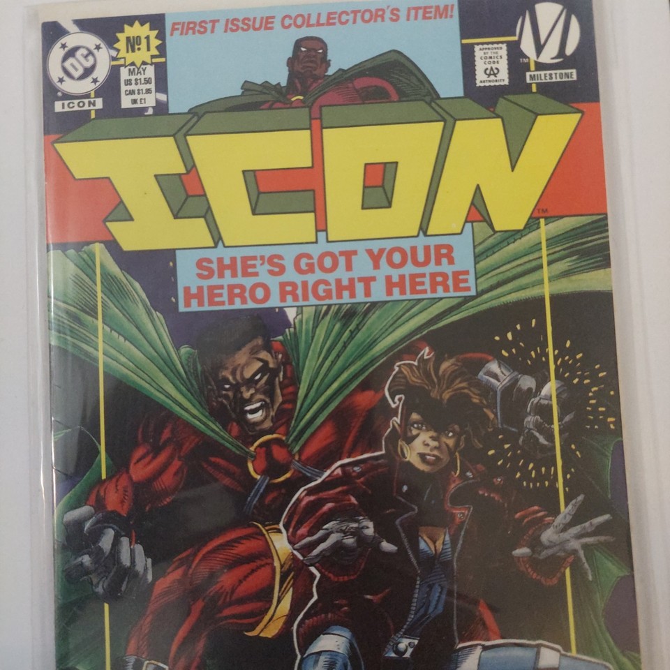 ICON 1 DC COMIC MILESTONE 1ST ROCKET MCDUFFIE COWAN BRIGHT GUSTOVICH ...