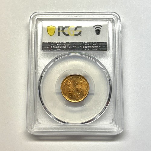 1944-S 1C Cent Lincoln Wheat Penny PCGS MS65 RD Authenticated Graded ...