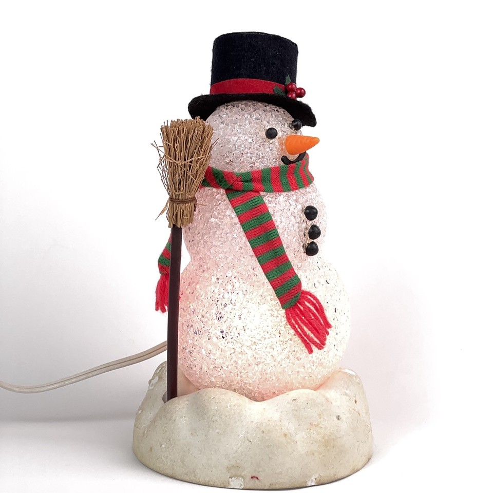 Vintage Avon Chilly Sam Light Up Snowman 1993 The Gift Collection ...