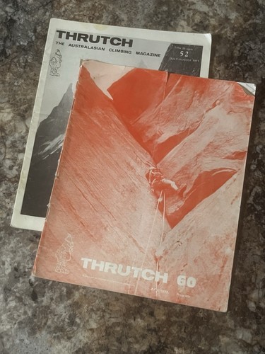 Thrutch Australian Climbing Magazine Two Issues Vintage 1970s | eBay