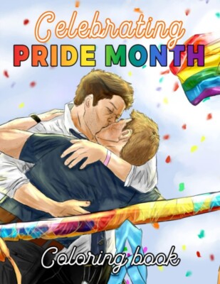 LGBTQ coloring book - Celebrating Pride Month Coloring Book | eBay