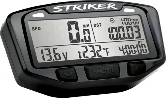 Trail Tech Striker Speedometer Digital Voltage Trip Meter Yamaha WR250R ...