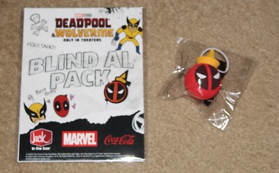 SDCC 2024 EXCLUSIVE JACK IN THE BOX MARVEL DEADPOOL & WOLVERINE BLIND ...