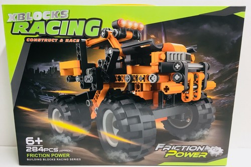 XBLOCKS Racing Construct & Race - Friction Power Building Blocks 6 ...