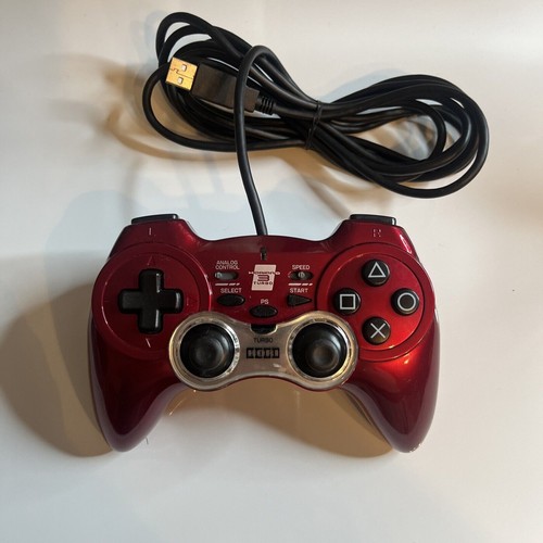 Hori Sony PS3 Horipad 3 Turbo PlayStation 3 Controller Red with Turbo ...