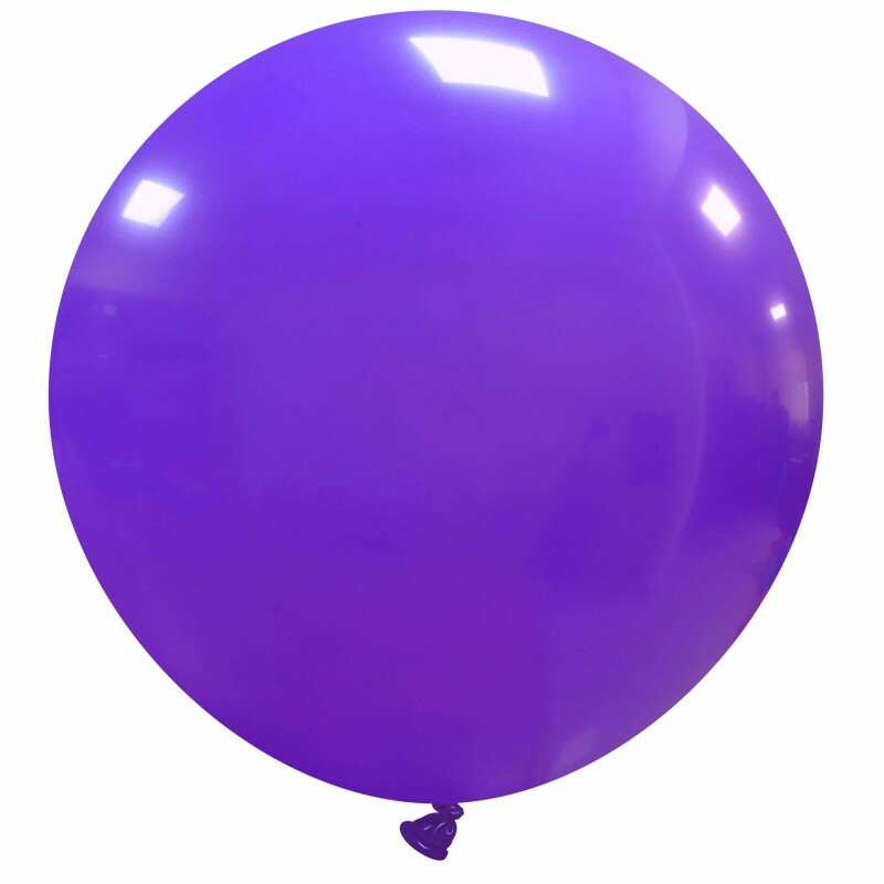 CATTEX 55" ROUND LATEX BALLOON, Crystal & STANDARD COLORS, | eBay