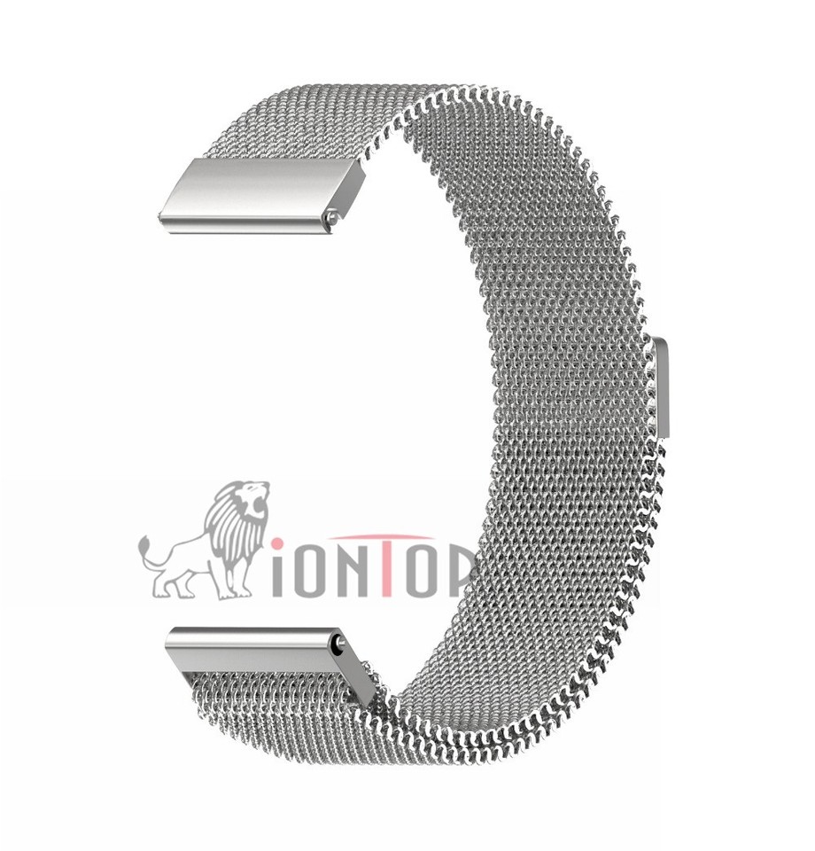 New 20mm 22mm Milanese Loop Stainless Steel Band Quick Release Wrist ...