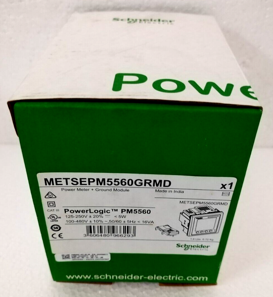 Schneider Electric METSEPM5560GRMD PowerLogic PM5560 (Power Meter ...