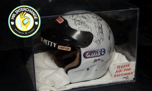 Richard Petty Signed Helmet + 15 NASCAR Autographs w/ Proof Photos | eBay