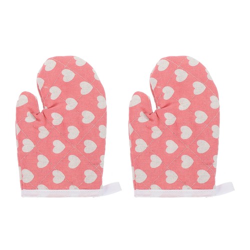 2 Pcs Heat Insulation Anti- Man Mini Oven Mitts for Kitchen | eBay ...