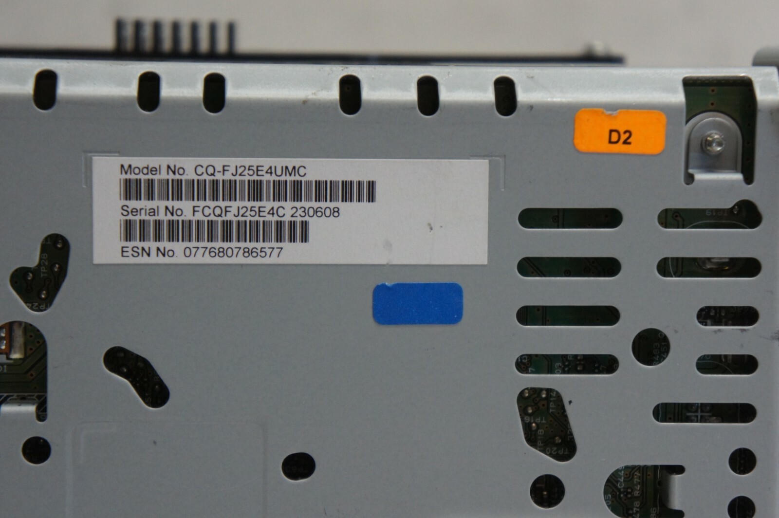 **TESTED** 2018 Ford Fusion Stereo CD MP3 Player Radio HS7T-19C107-ZD ...