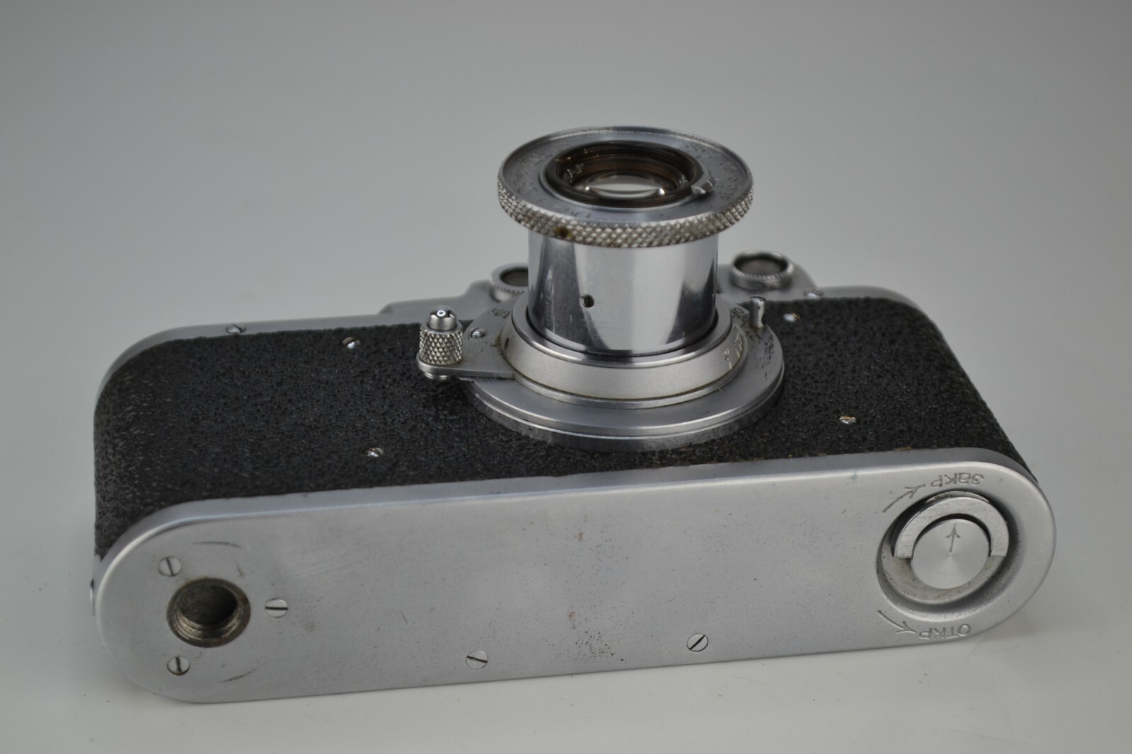 RARE SOVIET USSR "FED 1 DZERZHINSKIY" CAMERA + FED TUBE lens, f3.5/50 ...