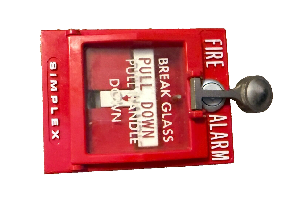 Simplex 4251-30 Fire Alarm Pull Station With Break Glass | eBay