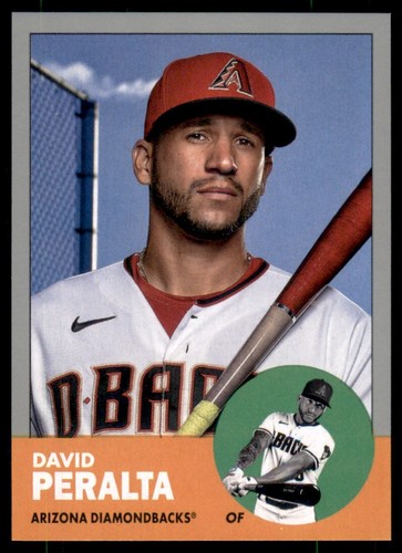 2022 Archives Base Silver #43 David Peralta /99 - Arizona Diamondbacks ...
