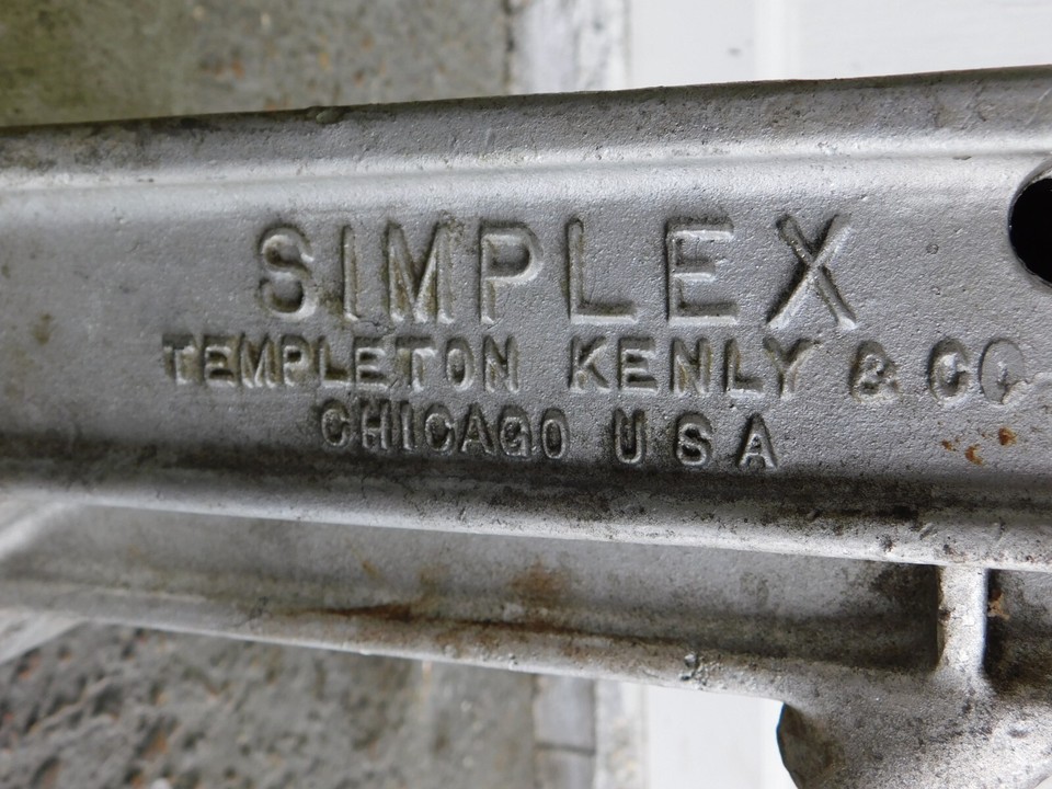 Simplex Mechanical Reel Jack, 10 Ton, 13" Lift, A1029, Light Weight ...